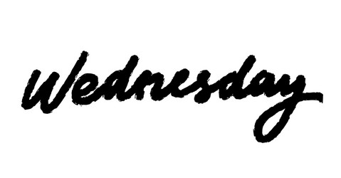 Handwriting Weekdays Vector Images (over 130)