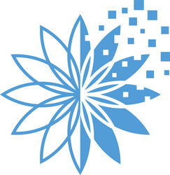 Lotus flower Royalty Free Vector Image - VectorStock