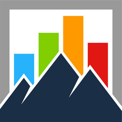 Mountain Chart Graph Vector Images (over 1,500)