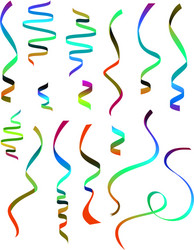 Curly Ribbon Vector Images (over 2,600)