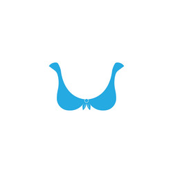 Bikini logos template Royalty Free Vector Image