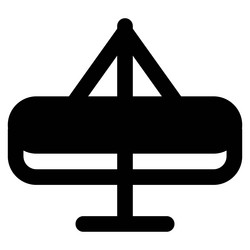 Self propelled heavy lift airplane Royalty Free Vector Image