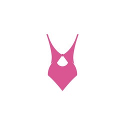 Bikini logos template Royalty Free Vector Image