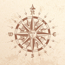 Compass Rose Vector Images (over 24,000)
