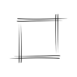 Grunge Square Outline Vector Images (over 1,600)