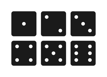 Dice One Side Vector Images (over 130)
