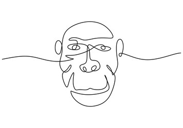 One Line Monkey Vector Images (over 310)