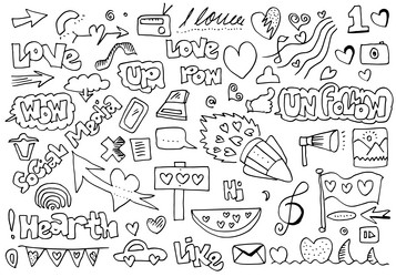 Cute Hand Drawing Vector Images (over 350,000)