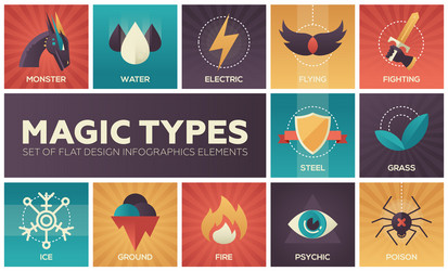 Magic Types Vector Images (over 5,600)