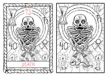 Death Card Vector Images (over 13,000)