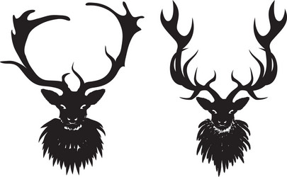 Head Outline Stag Vector Images (over 3,600)