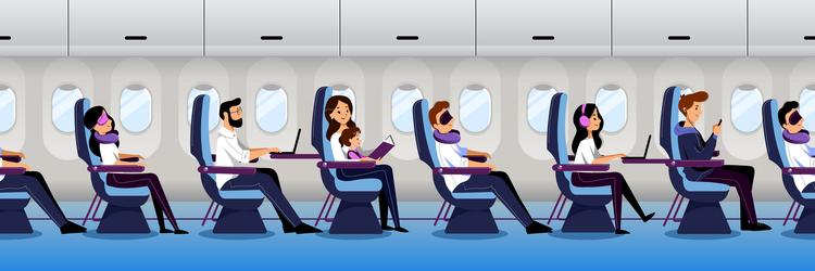 Airplane Interior Vector Images (over 3,900)