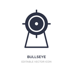 Targeting icon on white background simple element Vector Image