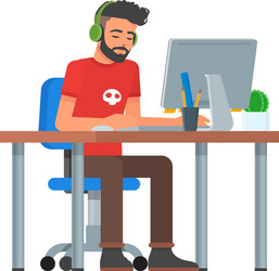 Cartoon Computer Guy Vector Images (over 9,400)