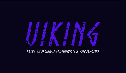 Font Viking Sans Vector Images (91)