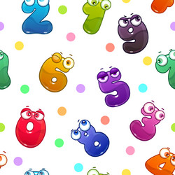 Cute number Royalty Free Vector Image - VectorStock