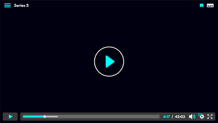 Online video player streaming and movie interface Vector Image