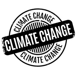 Climate change rubber stamp Royalty Free Vector Image