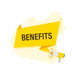 Benefits icon images Royalty Free Vector Image