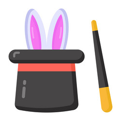 Magic hat Royalty Free Vector Image - VectorStock