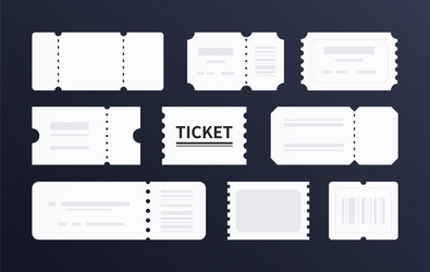 Blank Ticket Vector Images (over 9,000)