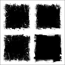 Four color frames Royalty Free Vector Image - VectorStock