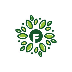 F Flower Logo Vector Images (over 1,500)