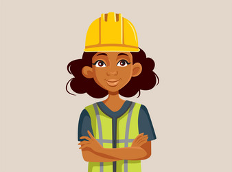 Female Engineer Clipart