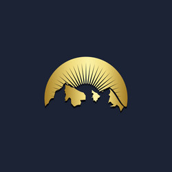 Gold Mountain Logo Vector Images (over 1,600)