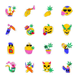 Smoking lighter Royalty Free Vector Image - VectorStock