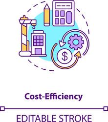 Cost Efficiency Vector Images (over 1,900)