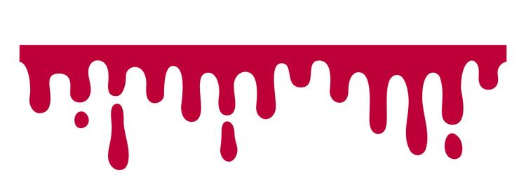 Seamless red paint colorful dripping Royalty Free Vector