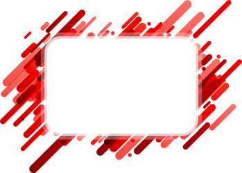 Colorful rectangular abstract background on white Vector Image