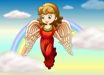 Angel nimb color Royalty Free Vector Image - VectorStock