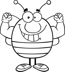 Bee Muscles Vector Images (over 110)