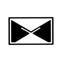 Mail envelope logo Royalty Free Vector Image - VectorStock