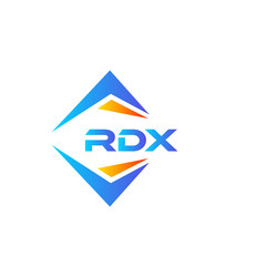 Rdx abstract technology circle setting logo Vector Image