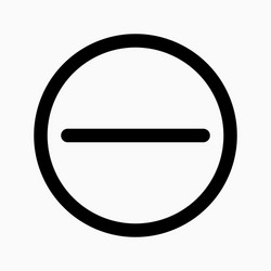 Stop sign icon no available sign for denied Vector Image