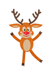Reindeer Dancing Vector Images (over 310)