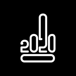 Middle finger sign Royalty Free Vector Image - VectorStock