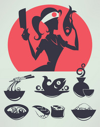 Japan Chef Vector Images (over 1,200)