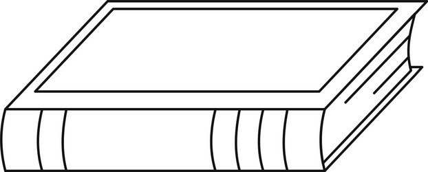 Closed Book Outline Vector Images (over 1,100)