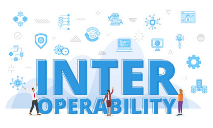Interoperability Vector Images (over 510)