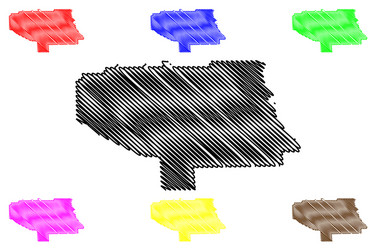 Lee county alabama counties in united Royalty Free Vector