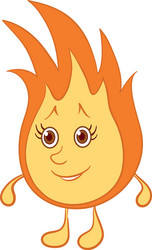 Fire Flame Smiley Vector Images (89)