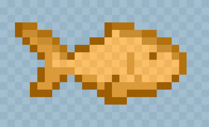 Pixel Fish Vector Images (over 1,200)