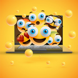 Emoticon Pc Vector Images (over 8,200)