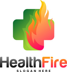 Firefighter flat composition Royalty Free Vector Image