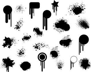 Paint Splat Outline Vector Images (over 950)