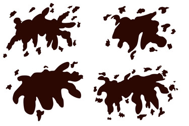 Brown Splat Vector Images (over 700)